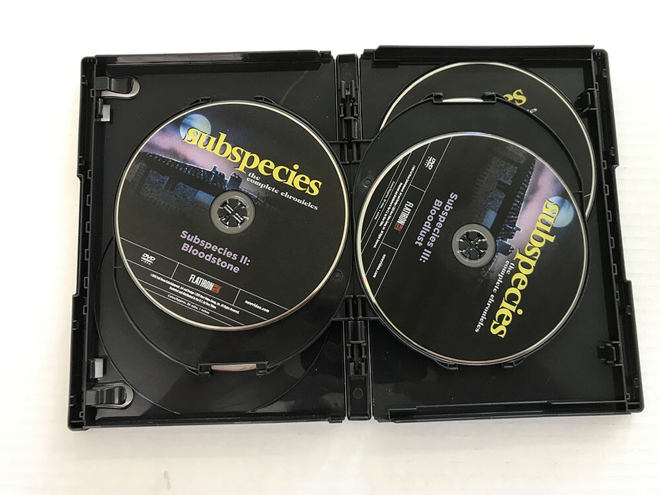 SUBSPECIES-THE COMPLETE CHRONICLES-5 DISC SET | eBay
