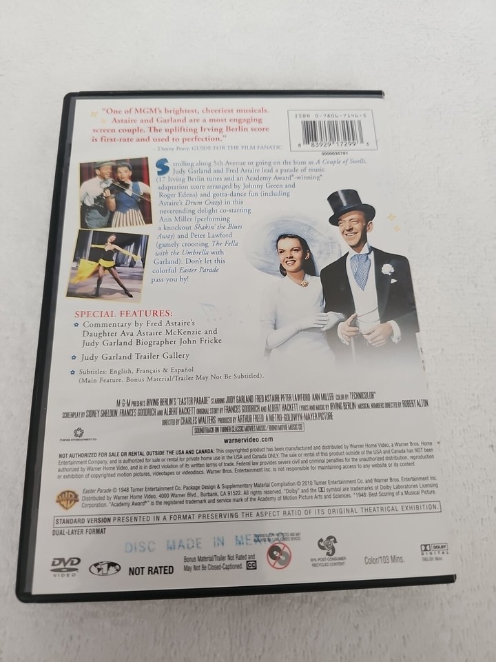 Easter Parade (DVD, 1948) 883929172993| eBay