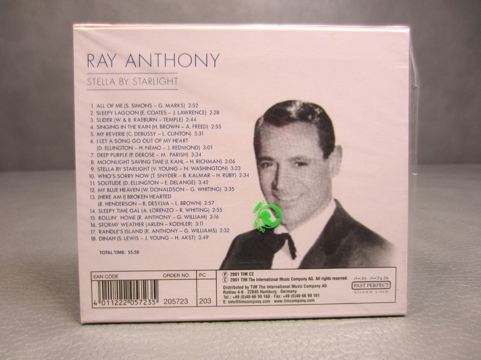 Ray Anthony "Stella by Starlight" CD 4011222057235| eBay