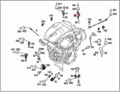 Genuine MERCEDES SMART X222 903 906 A217 C217 Change-over valve ...