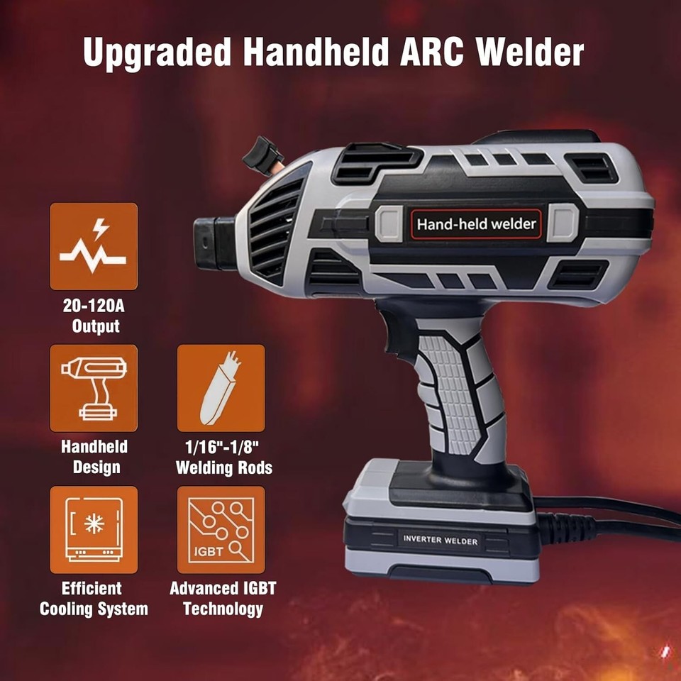 Saker Portable Electric Welding Machine,110V Portable Welder Handheld ...