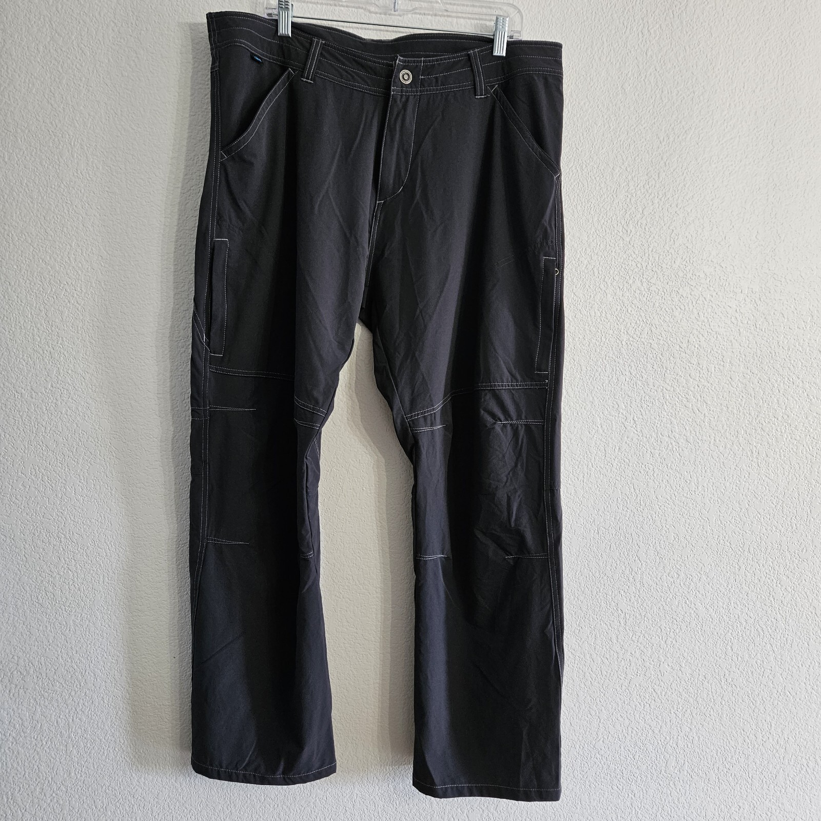 Kuhl Men’s Cargo Nylon Pants 38x30 Gray Hiking Lightw… - Gem