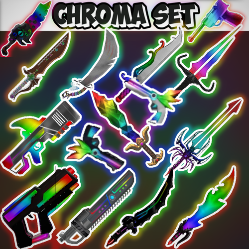 Roblox MM2 Harvester Candleflame Chroma set Chroma Elder High Tiers+ ...