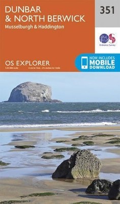 Dunbar and North Berwick (Map) OS Explorer Map | eBay