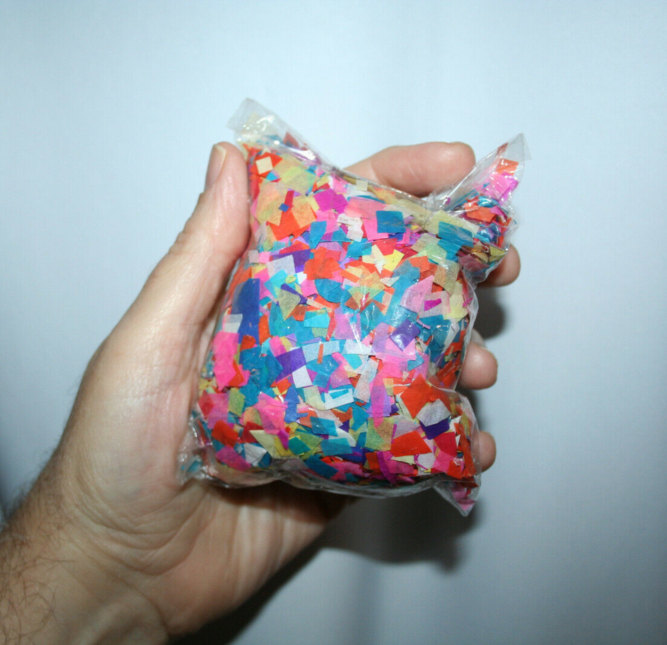 Paper Confetti bio degradable multi color special effects party event ...