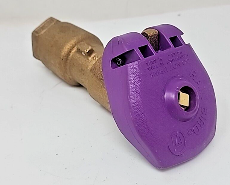 New Rain Bird 44NP 1" Non-Potable Sprinkler Quick Coupling Valve | eBay