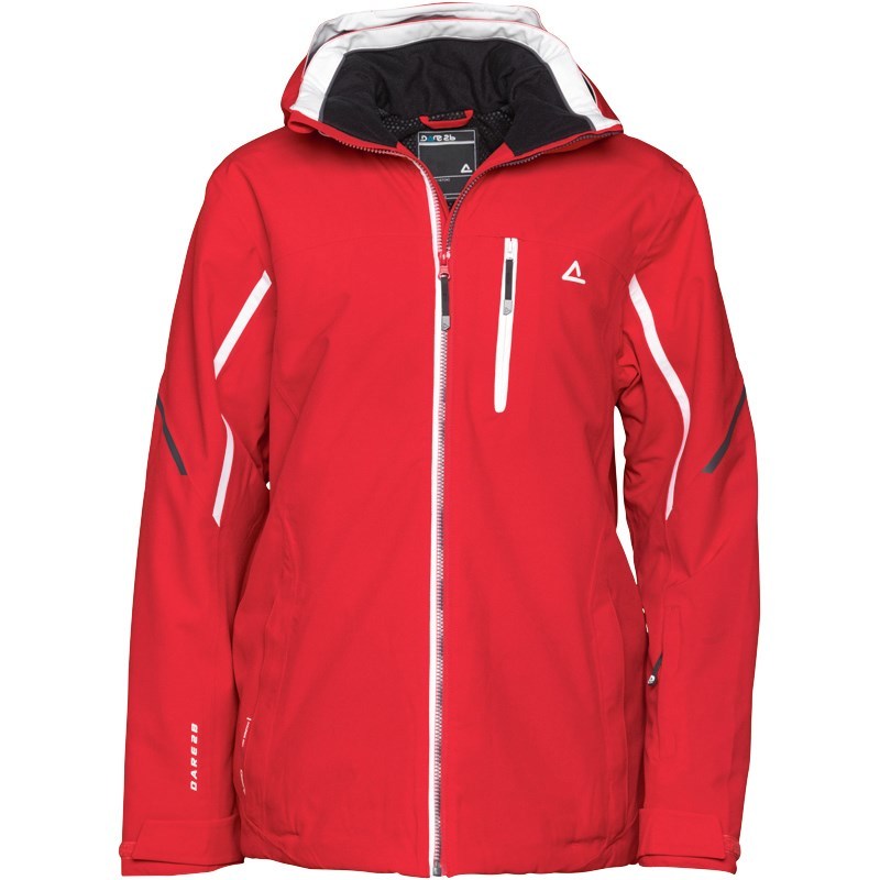 Men's dare2b Stand-Off Red Waterproof and Windproof Ski Wear and Winter ...