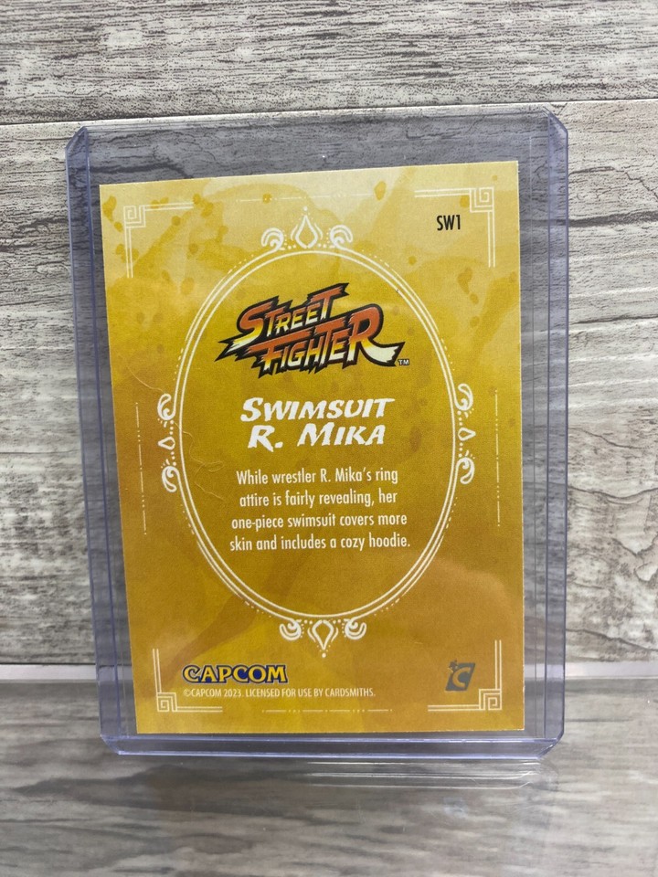 2023 Cardsmiths Capcom Street Fighter Series 1 Swimsuit R. Mika SW1 | eBay