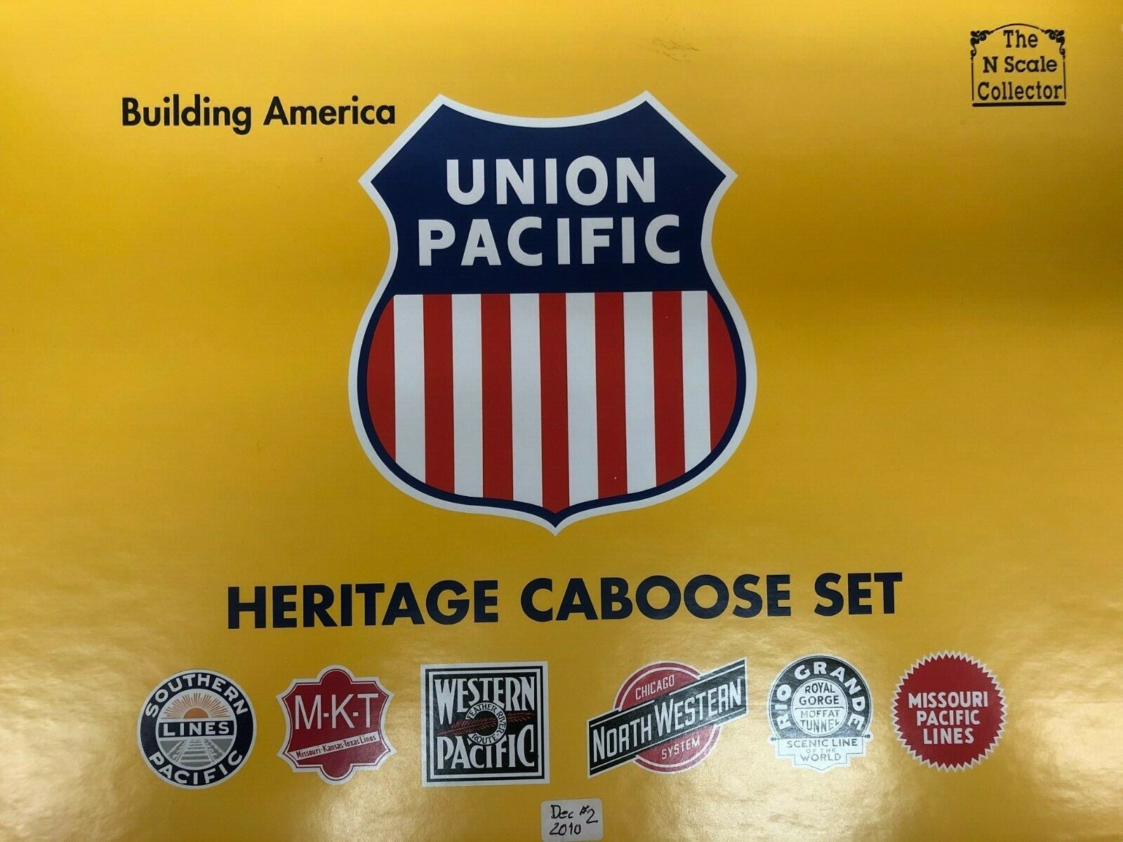 Overland & InterMountain Union Pacific Heritage Engines & Caboose Set N ...