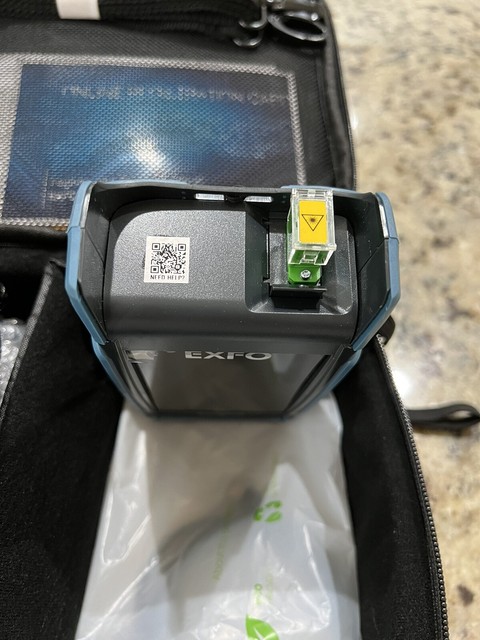 Exfo OX1-PRO-M-PPM 1650nm Optical Fiber Multimeter Power Source Loss ...