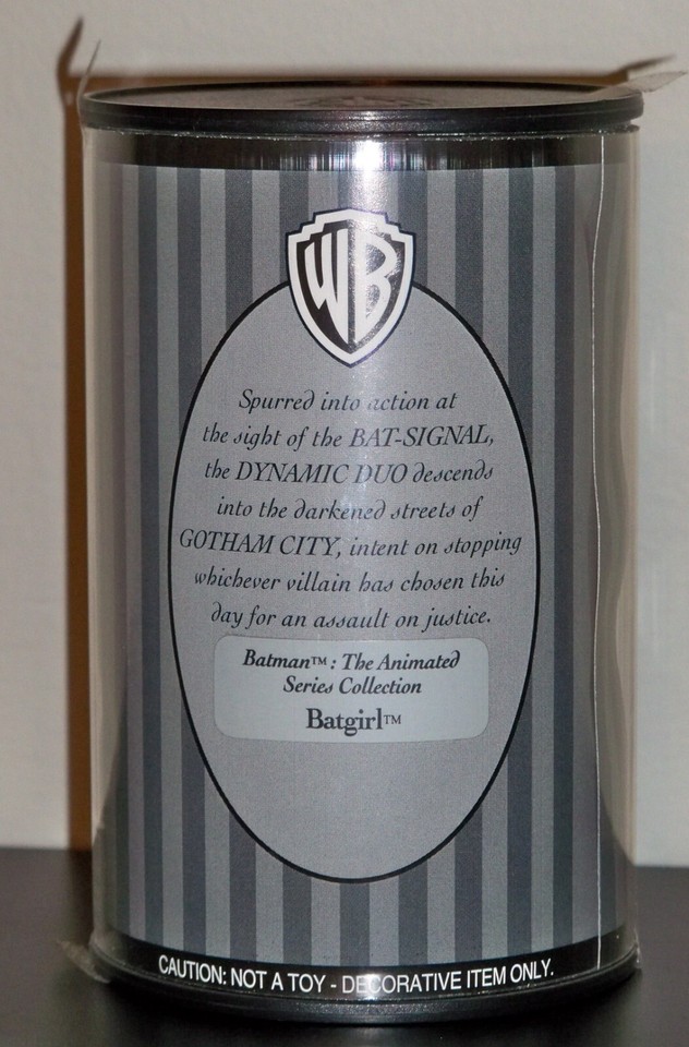 1999 WB STUDIO STORE BATMAN ANIMATED SERIES BATGIRL MINIATURE NIP | eBay