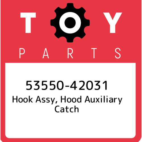 53550-42031 Toyota Hook assy, hood auxiliary catch 5355042031, New ...