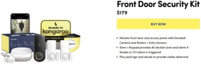 Kangaroo Security Alarm System | eBay