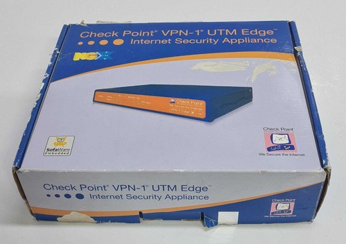 CheckPoint VPN-1 UTM Edge X Internet Security Appliance SBX-166LHGE-5 ...