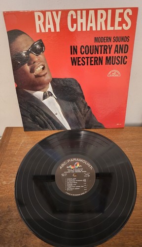 Ray Charles ABC 410 Paramount Clean LP Record Vinyl COUNTY WESTERN ...