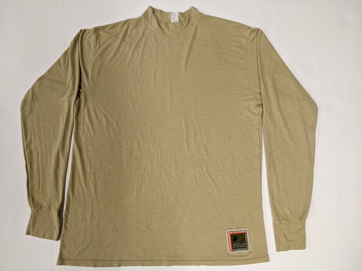 USMC Military FROG XGO Flame Resistant UnderShirt Size: Large | eBay