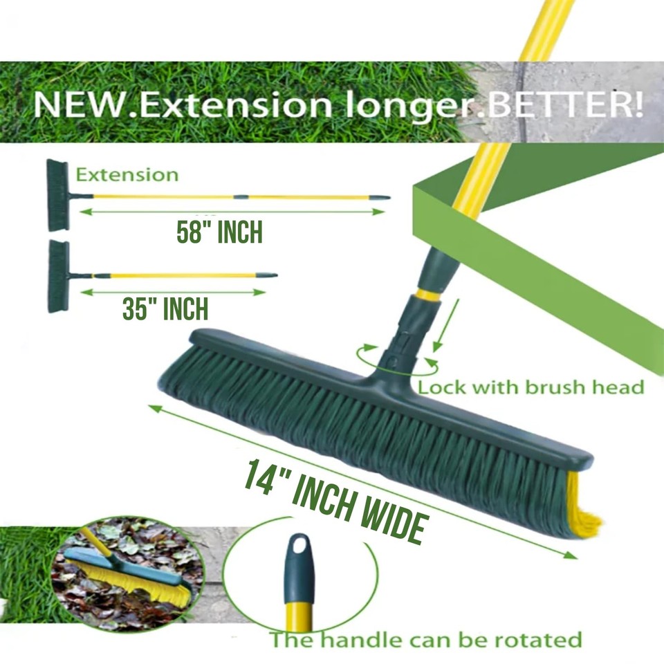 Artificial Grass Turf Broom - Astroturf Rake/Brush. Also Great Carpet ...