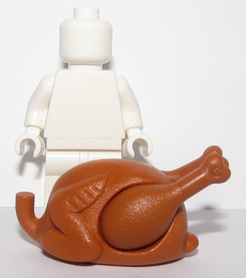 Lego Turkey Xmas Thanksgiving Easter Food White Minifigure Not Included ...