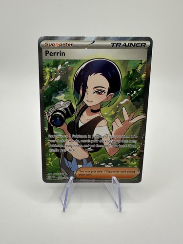 Perrin - 209/167 - Pokemon Twilight Masquerade Full Art Ultra Rare NM ...