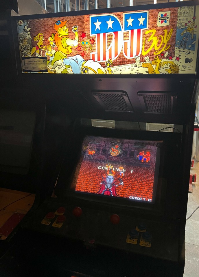 DJ BOY ARCADE MACHINE by KANEKO 1989 (Excellent Condition) *RARE* | eBay