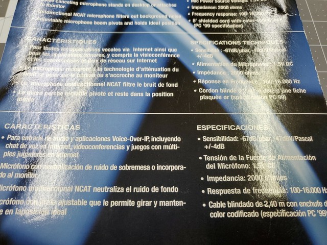 Labtec Verse-504 Desk Microphone for PC Voice Access for sale online | eBay