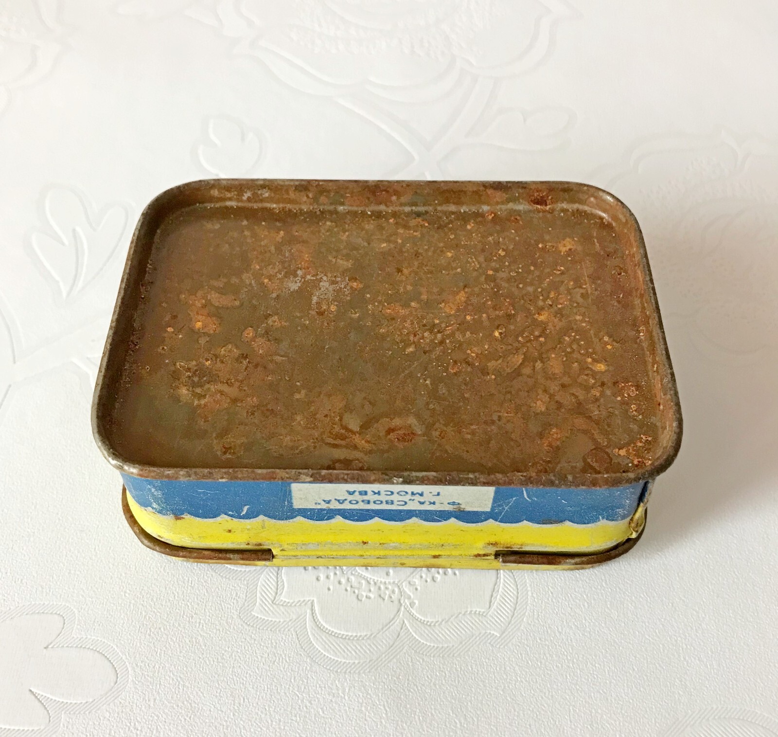 Soviet Tin Box dentifrice - USSR Vintage | eBay