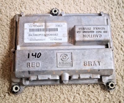 2001-05 Allison Transmission Control Module TCM AL5 29537441 READ ...