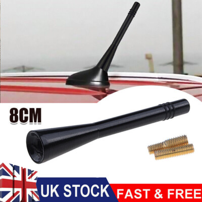 3" CAR BEE-STING STUBBY SHORT BLACK AERIAL ARIEL ARIAL MAST ANTENNA ...