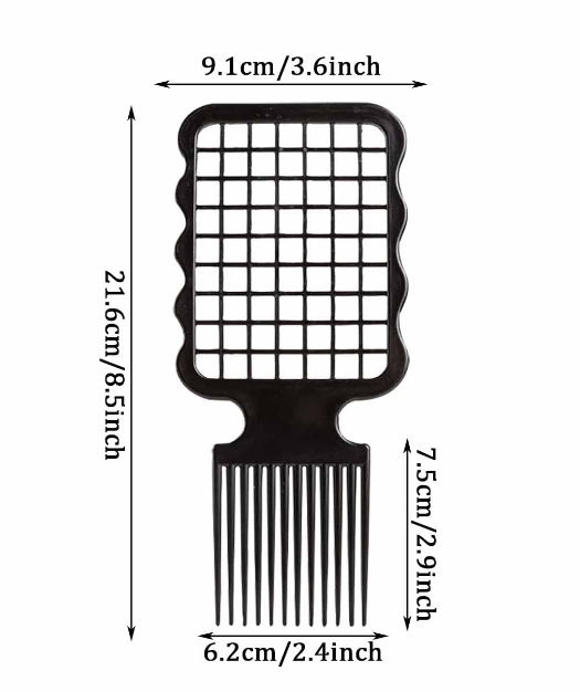 4 Pcs Twist Combs Hair Sponge Alternative Comb for Men Curls Sponge ...