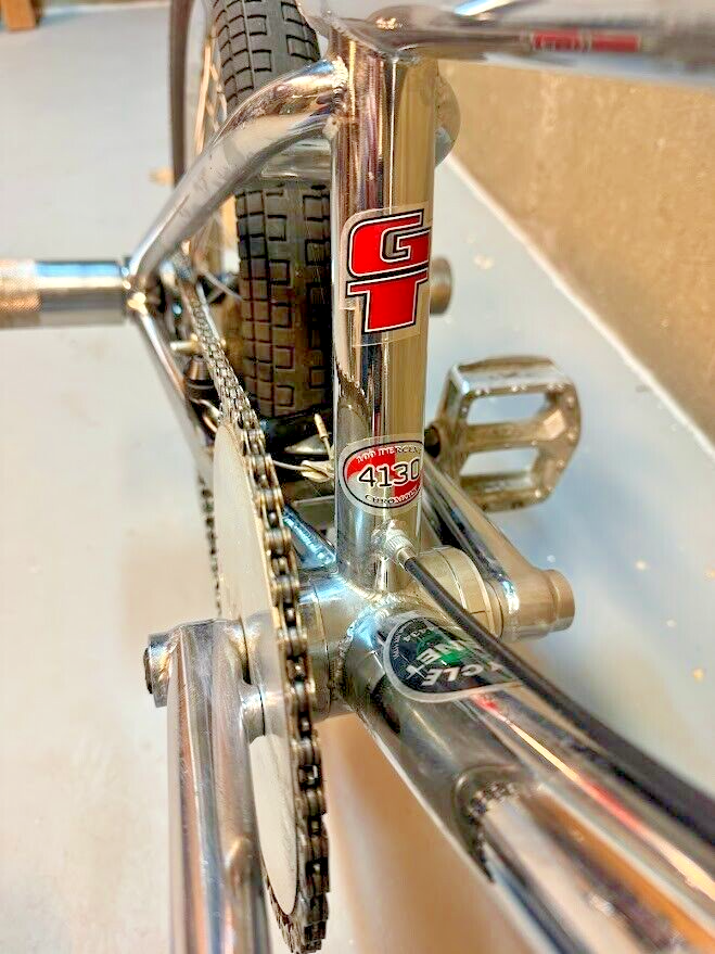 1997 98 GT Tour BMX Chromoly Survivor Freestyle Old School Bike Dropout ...