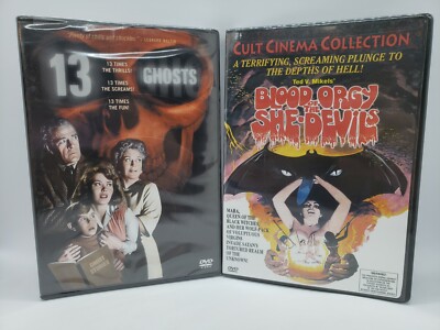 Old School Schlock DVD Lot: Ghosts! Witches! Together! Brand New ...