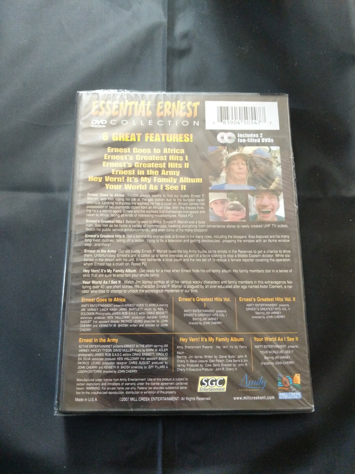 Essential Ernest DVD Collection (DVD, 2006, 4-Disc Set) New•Sealed ...