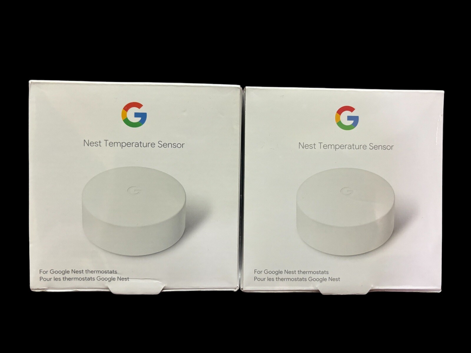 Google Nest Temperature Sensor - White (T5000SF) 2 Pack | eBay