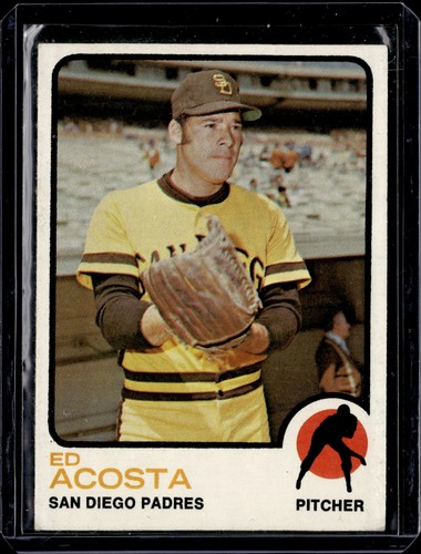 Ed Acosta 1973 Topps #244 San Diego Padres | eBay