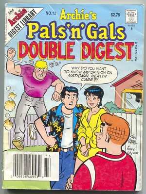Archie's Pals 'N' Gals Double Digest Library 13 1995 FN Moose Reggie ...