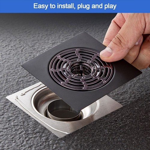 Square Bathroom Floor Drain Old Floor Drains Remodeling Accessory | eBay