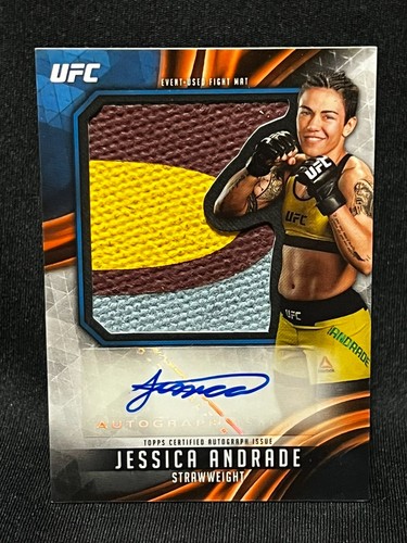 2019 Topps UFC Knockout Jessica Andrade Auto Jumbo Relic 63/99 | eBay