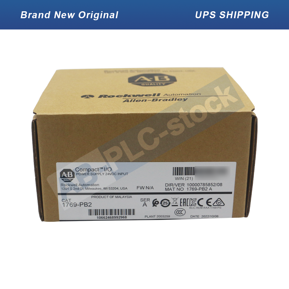 Allen-Bradley 1769-PB2 CompactLogix DC 2A/0.8A Power Supply 1769PB2 New ...