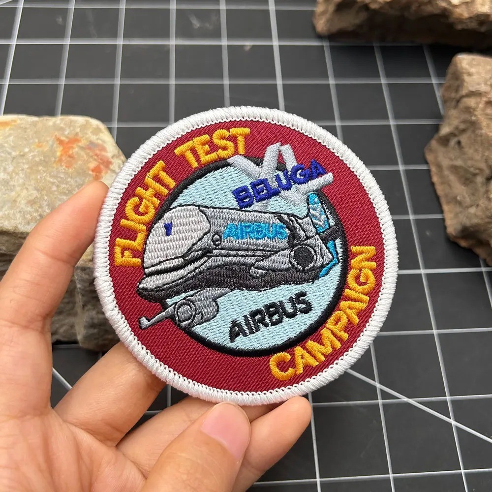 AIRBUS BELUGA XL A330-743L Écusson Brodé Flight Test Patch 8CM Hook ...