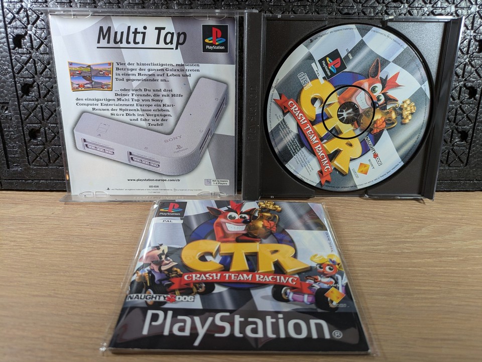 CTR Crash Team Racing (Sony PlayStation) - CIB PS1 PSone Komplett ...