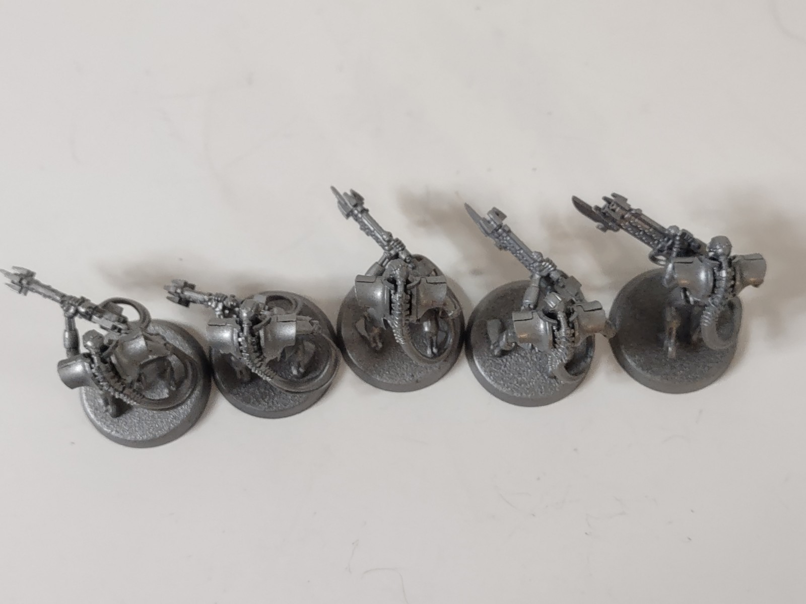 Warhammer 40k Necrons Immortals x5 gauss blasters unpainted | eBay