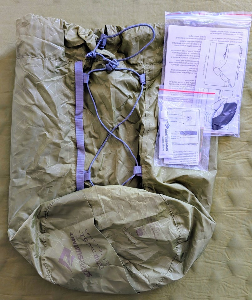 Sea to Summit Camp Mat S.I. Sleeping Mat Large Olive | eBay UK