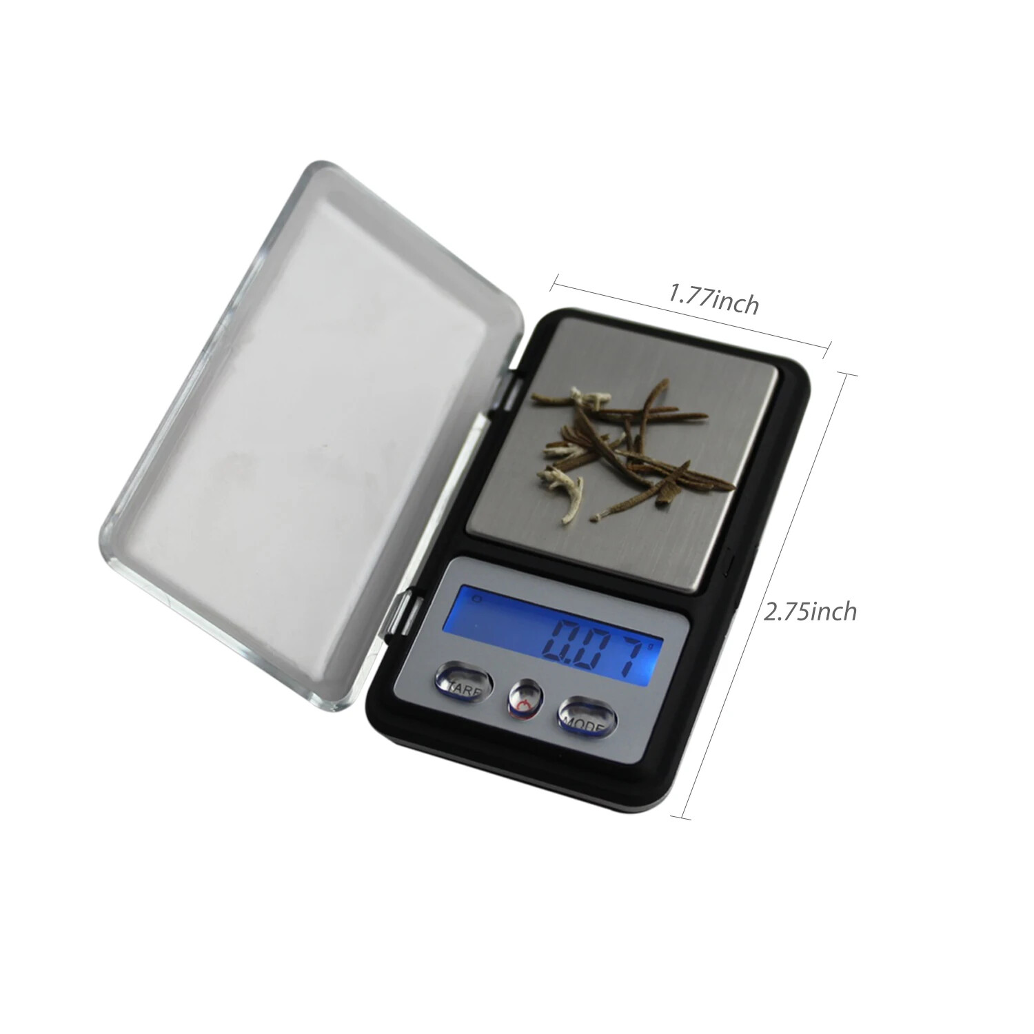 200g Jewelry Scale Digital Pocket Scales LCD Display Scale Small Mini ...