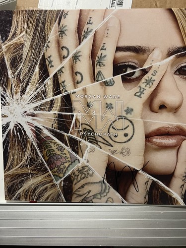 MORGAN WADE Signed Autographed Psychopath Vinyl Album LP Med. Long ...