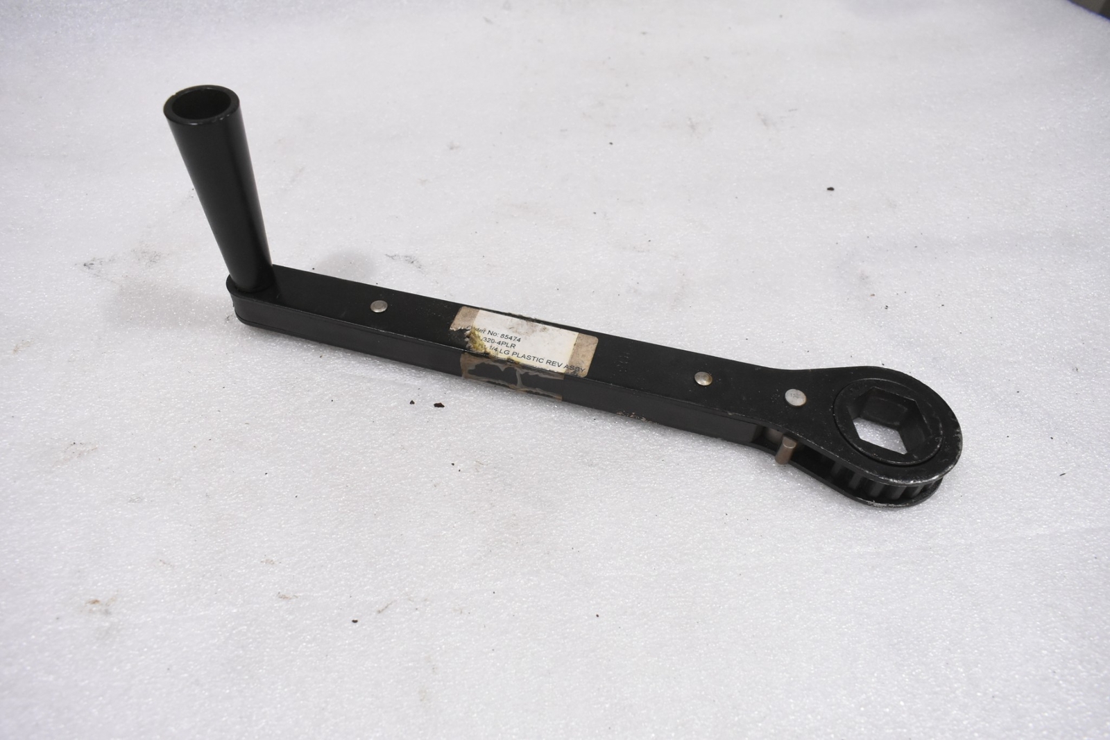LOWELL CORPORATION 8L320-4PLR RATCHETING CRANK HANDLE MODEL 103, 1-1/4 ...
