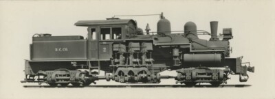 R. Connor Company Lima-built Shea Locomotive No. 2, 1920 5 x 7 Photo | eBay