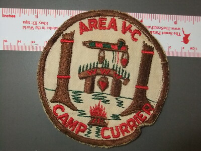 Boy Scout OA Area 5-C 1955 Conclave Camp Currier 0958JJ | eBay