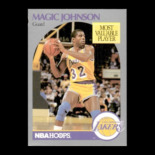 Magic Johnson 1990-91 Hoops Los Angeles Lakers #157 R331G 35 | eBay