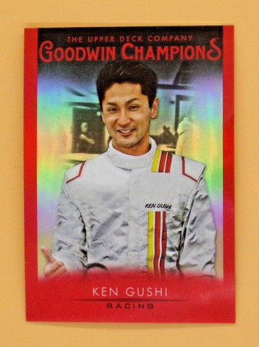 2021 Upper Deck Goodwin Champions Ken Gushi Platinum Red #36 Racing | eBay