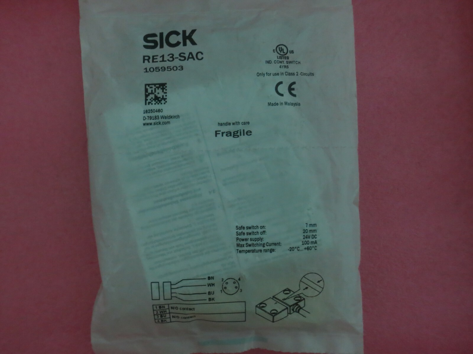 1 PCS SICK 1059503 RE13-SAC Safety switch | eBay